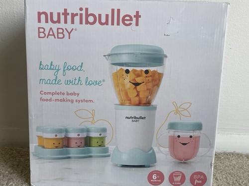Nutribullet Baby Bullet Complete Blender Food Making System Kit New in ...