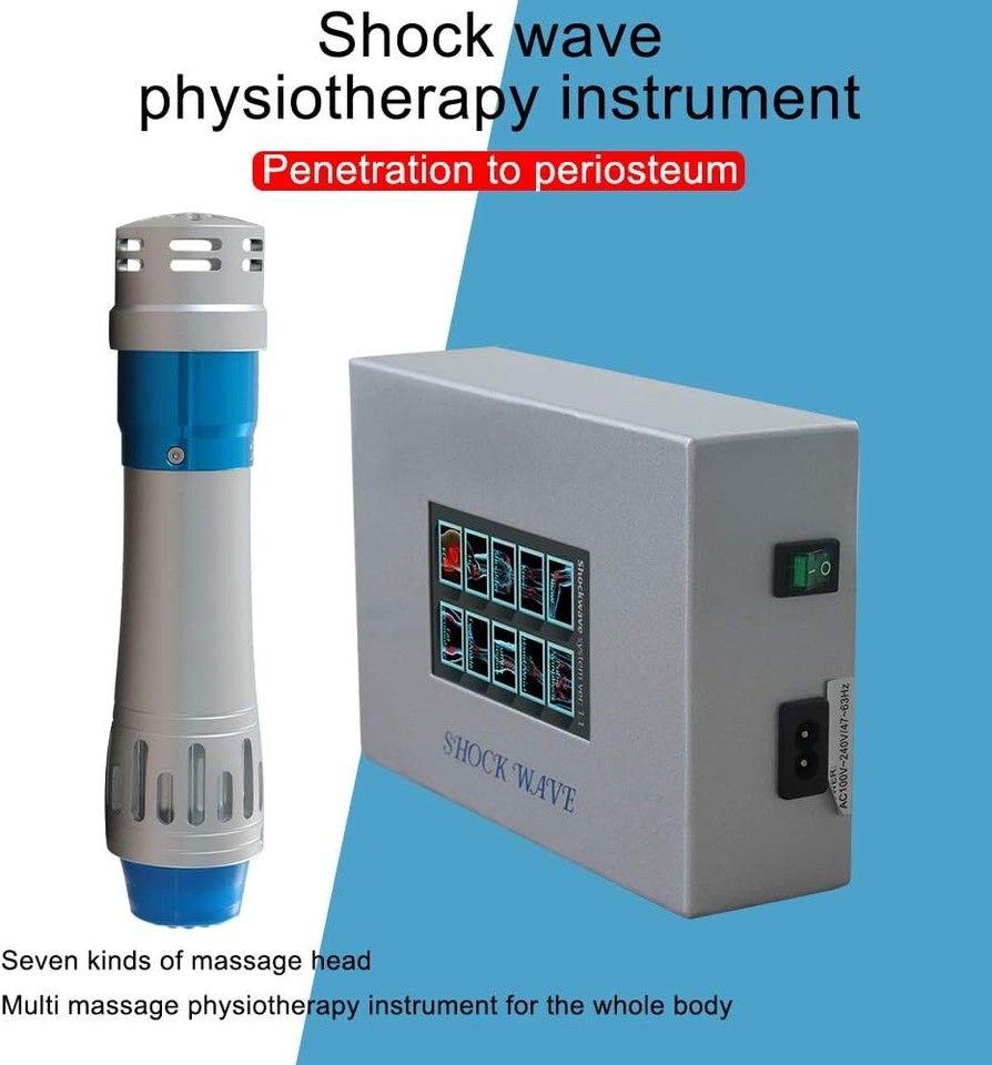 Touch Screen ED Shockwave Therapy Machine Muscle Pain Removal Physical ...