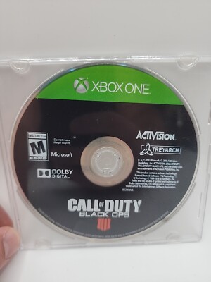 Call of Duty Black Ops 4 IIII Xbox ONE/360 COD Disc Only | eBay