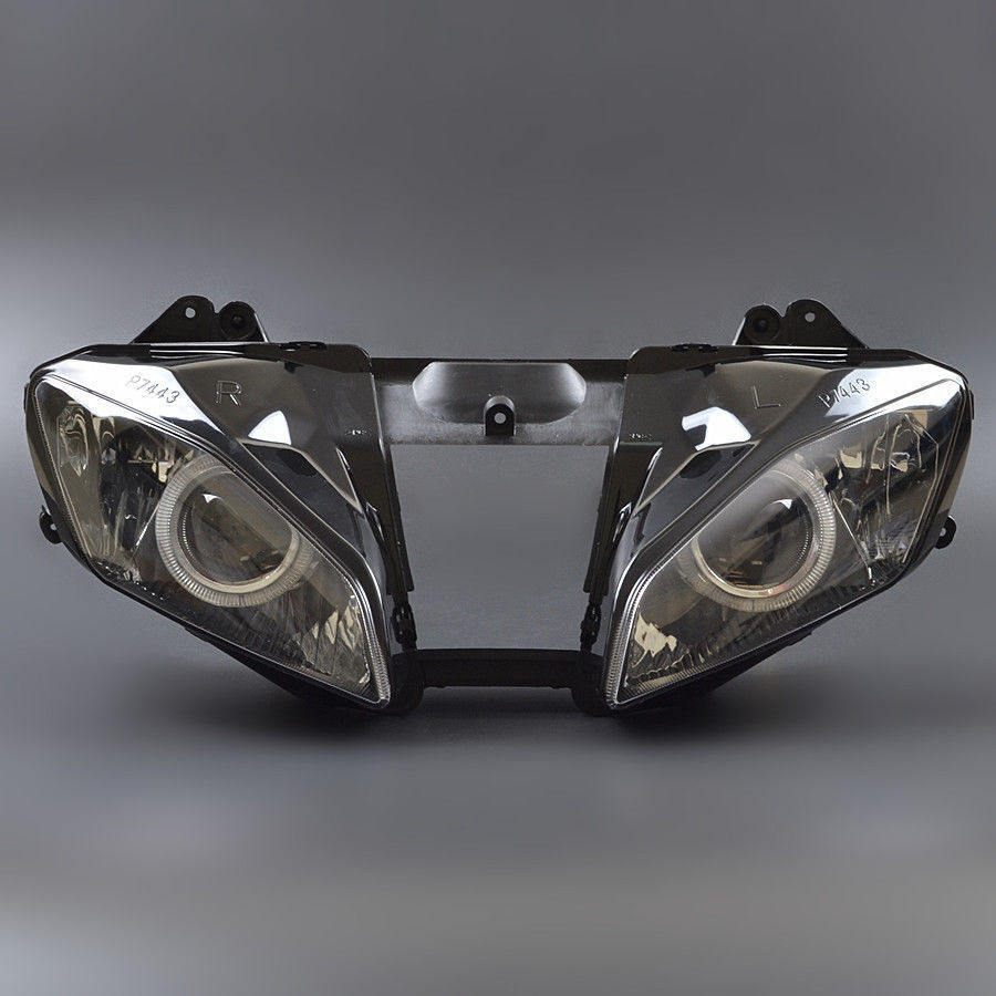 Red Devil Eye Assembled Headlight Blue Angel Headlamp For Yamaha YZF-R6 ...