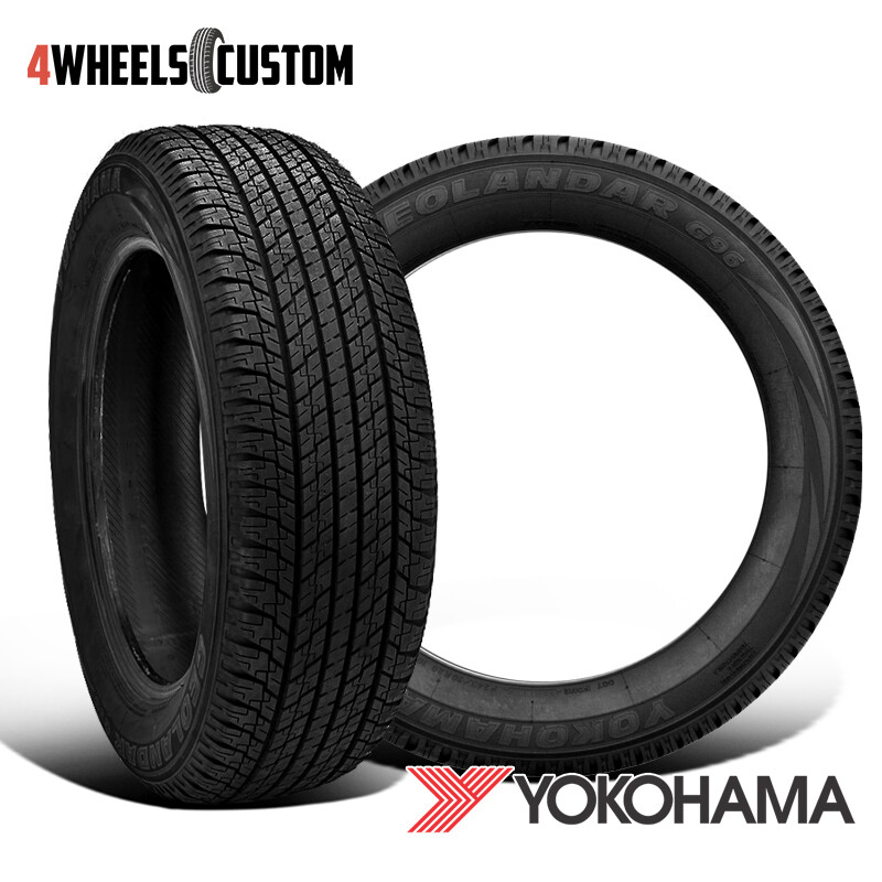 2 X New Yokohama Geolandar G96B P245/60R20 107H Tires | eBay