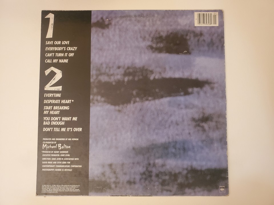 Michael Bolton - Everybody's Crazy (Vinyl Record LP) | eBay