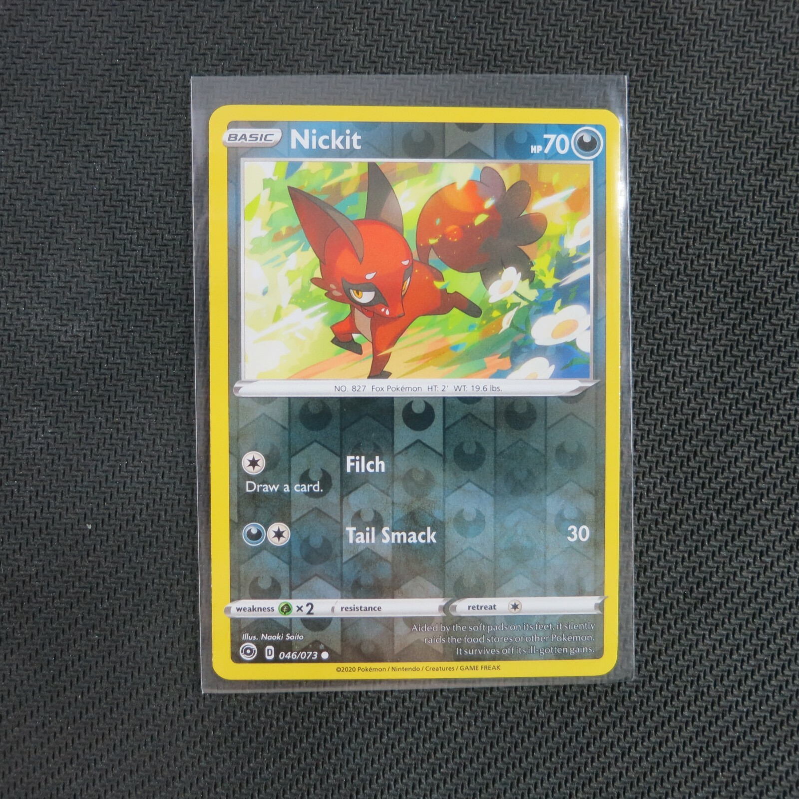 Nickit 046/073 Reverse Holo Champion's Path Pokemon TCG Card NM | eBay
