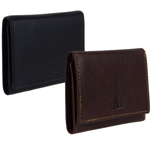 Rowallan of Scotland Mens Leather Tri-fold Compact Wallet | eBay UK