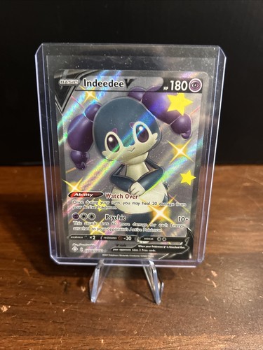 Pokemon TCG Indeedee V - SV114/SV122 Shining Fates: Shiny Vault Shiny ...