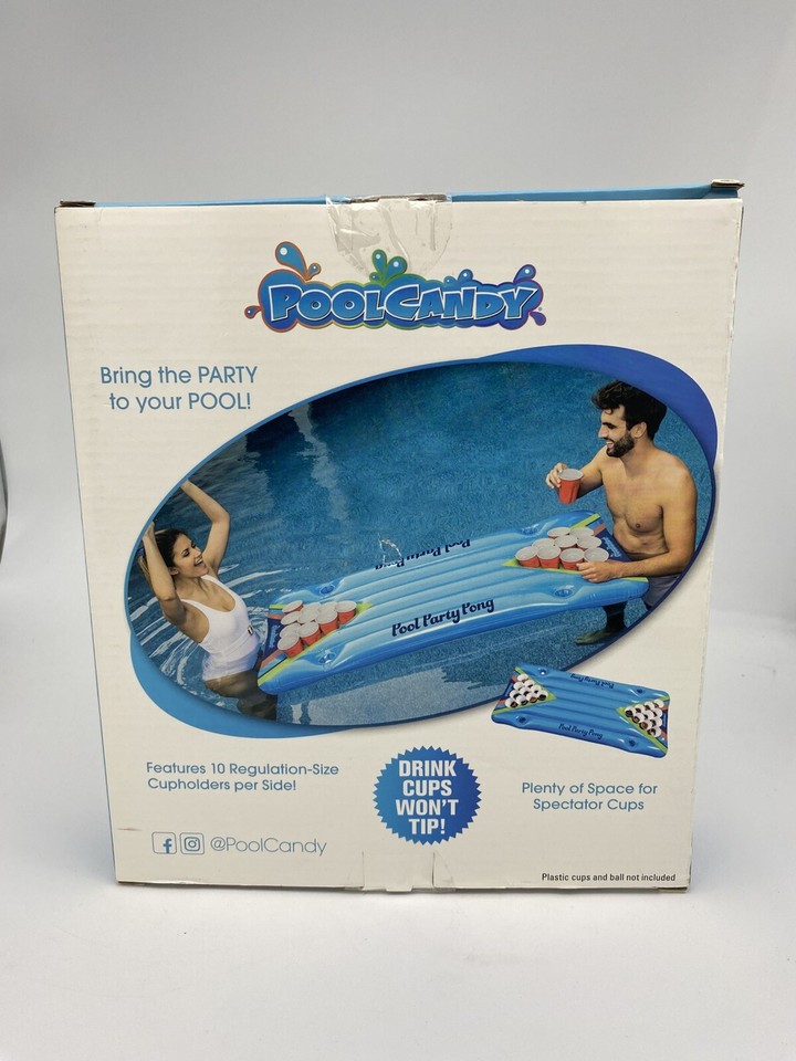 PoolCandy Inflatable Pool Party Pong Game | eBay