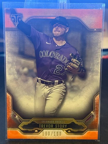 2020 Topps Triple Threads Amber #33 Trevor Story 190/199 | eBay