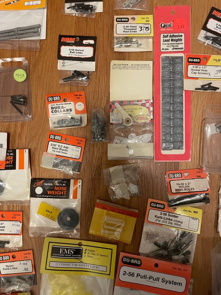 Lot of RC Radio Control Model Airplane Parts Various Brands New | eBay