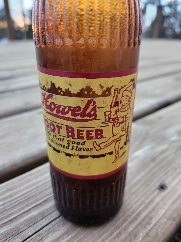 Rare Howel’s Root Beer 10 Oz Brown bottle 1950 Sycamore Illinois | eBay