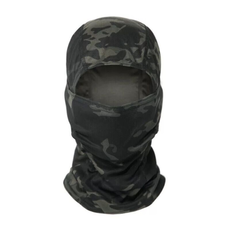 Men Army Cap Headwear Flap Hat Full Neck Cover Camouflage Hats Winter ...