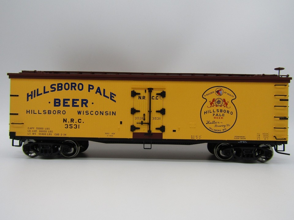 Atlas O 40' Wood Reefer - Hillsboro 3531 2-Rail | eBay