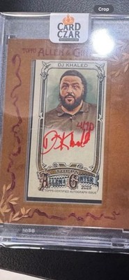 2025 Allen & Ginter, DJ Khaled RED PEN Auto 4/10 # ma-dk, A1 | eBay