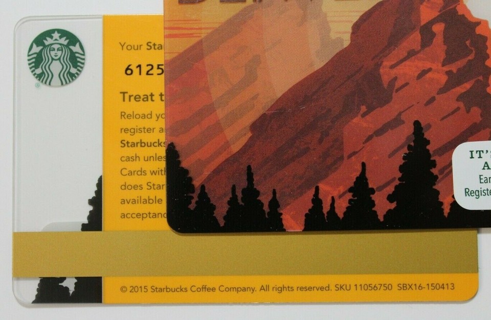 Starbucks Card US 2016 Denver MS 6125 | eBay