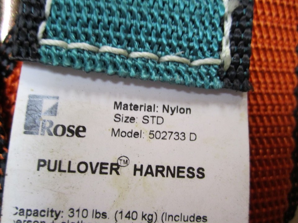 MSA/ROSE 502733 STD Pull Over Harness | eBay