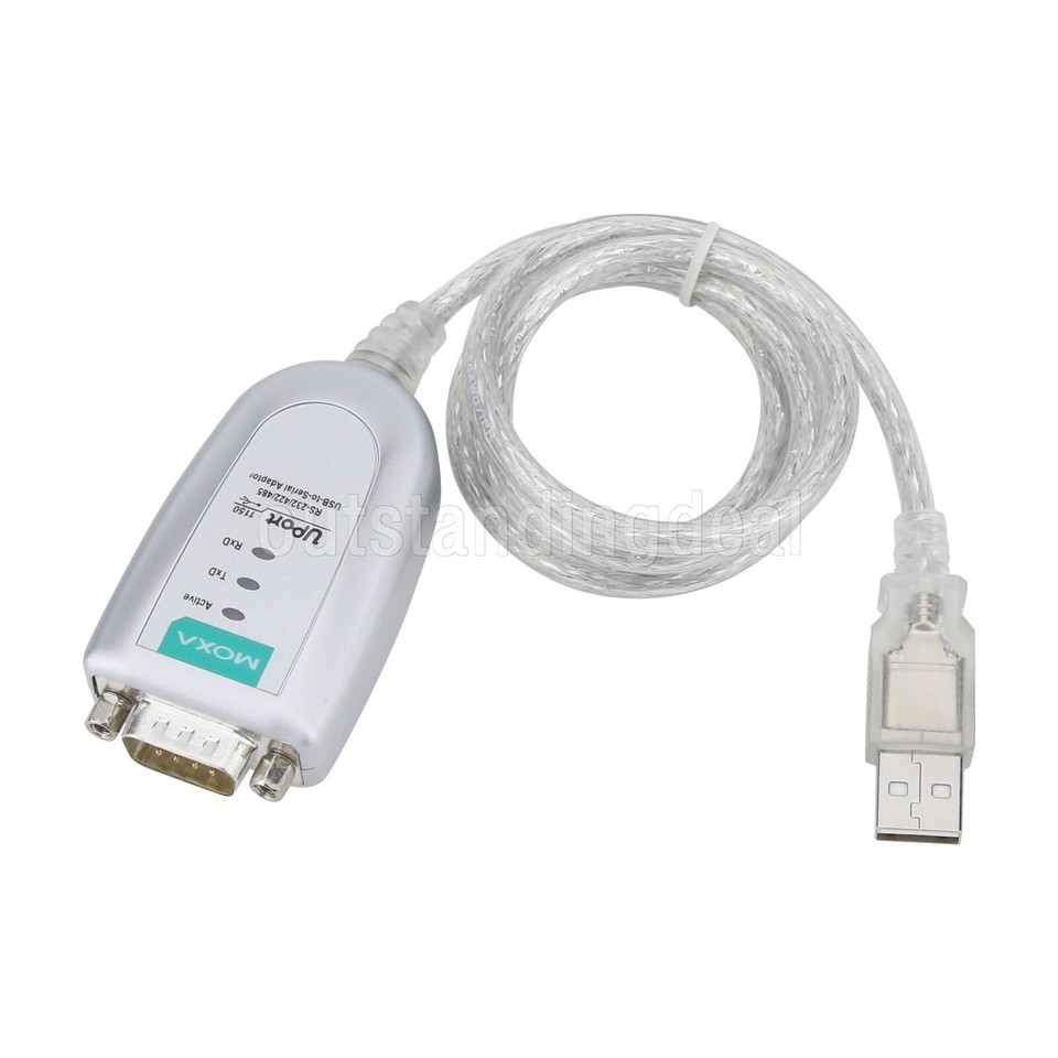 MOXA UPort 1150 USB to Serial Adapter Cable One-Port USB to Serial ...