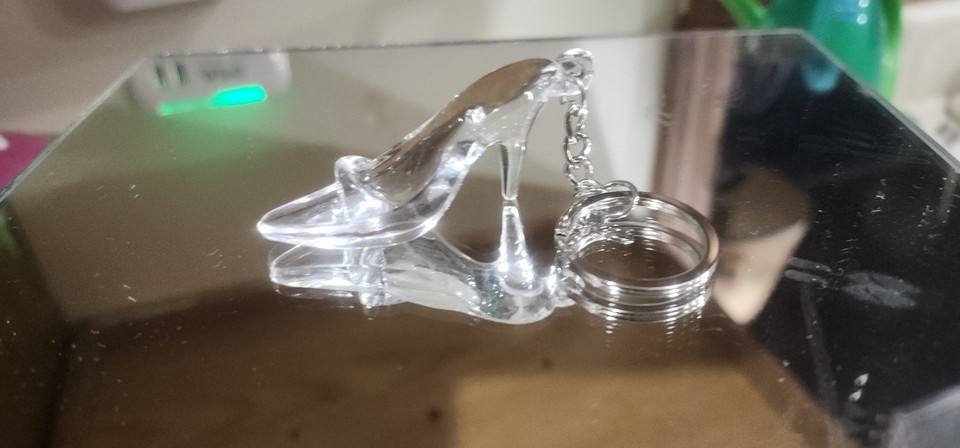 Glass Slipper/ High Heel Key Chain | eBay