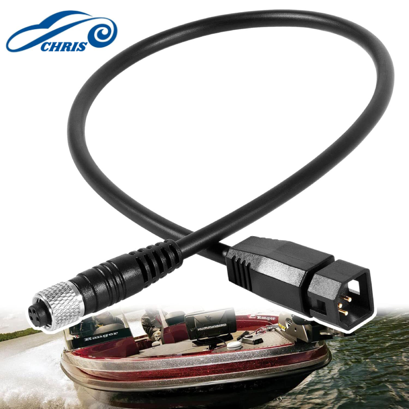 1852068 7-Pin Transducer Adapter Cable for Humminbird Fish Finder/Minn ...