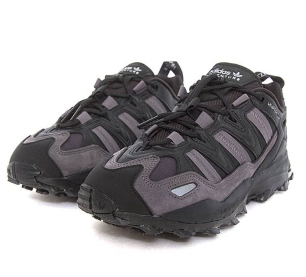 Adidas Originals Men's Hyperturf Shoes Black/Silver Grey Adidas Originals Men's Hyperturf Shoes Black/Silver Grey