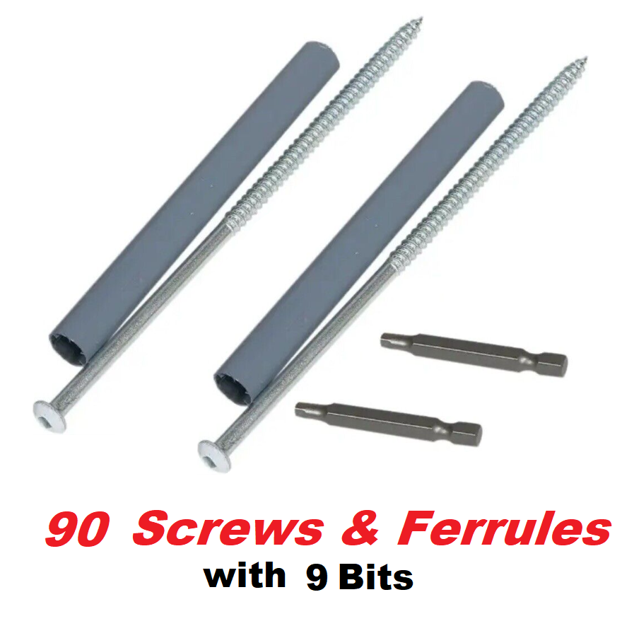 Amerimax Square Drive Gutter Screw & Ferrule with Bit for Mounting ...