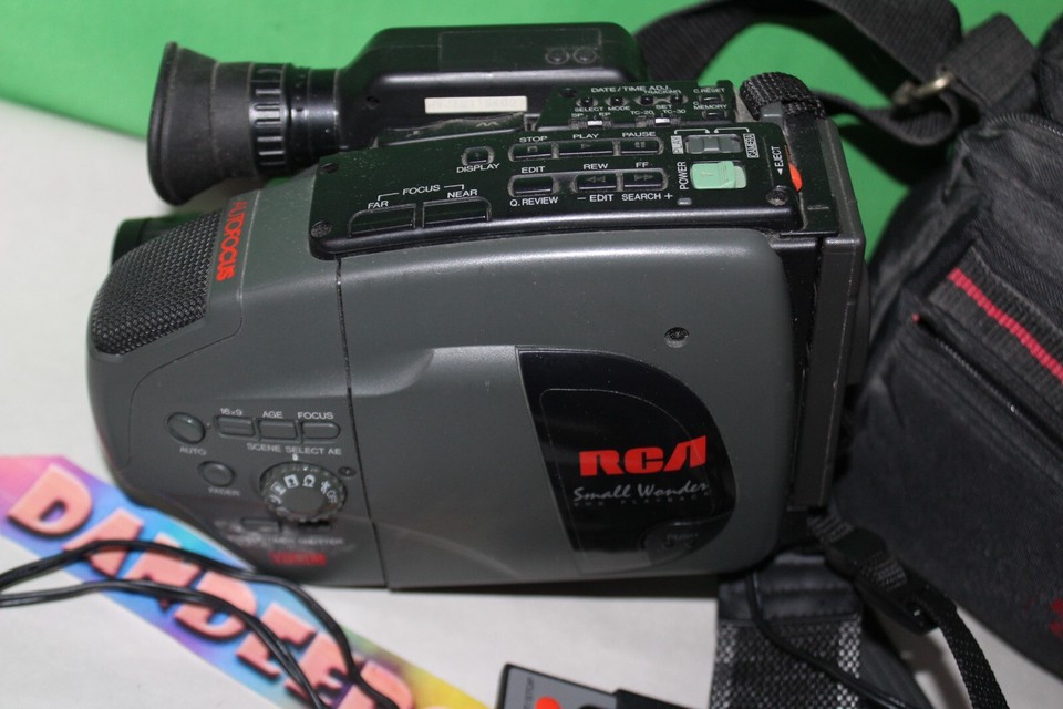 RCA 10X Video Zoom Lens Camcorder Small Wonder VHS C Video Tape ...