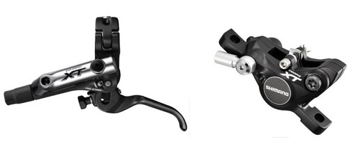 Shimano Deore XT BL-M785-B / BR-M785 Hydraulic Disc Brake Set MTB Rear ...