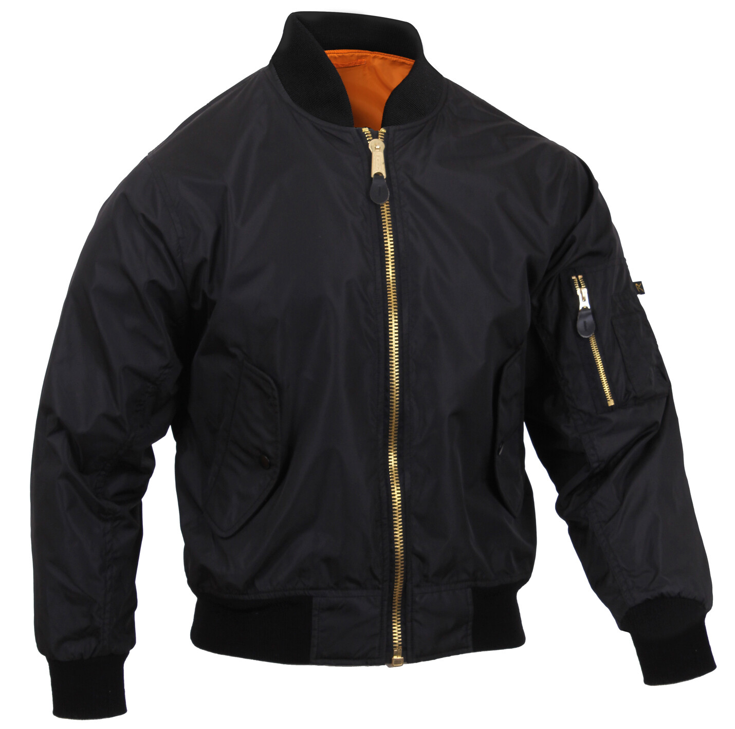 Mens Lightweight MA-1 Flight Jacket - Rothco Military Air Force Style ...