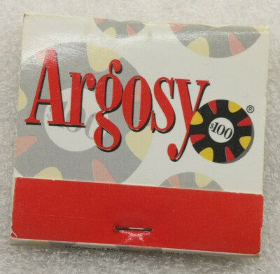 Argosy Casinos Book of Matches - Used B683 | eBay