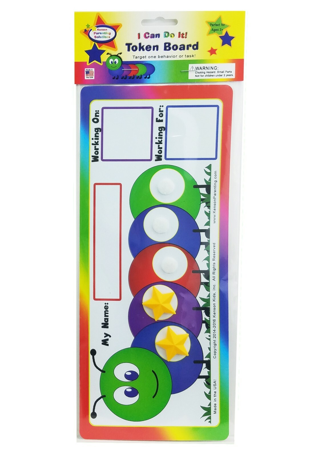 New! Caterpillar Token reward board, | Grelly USA