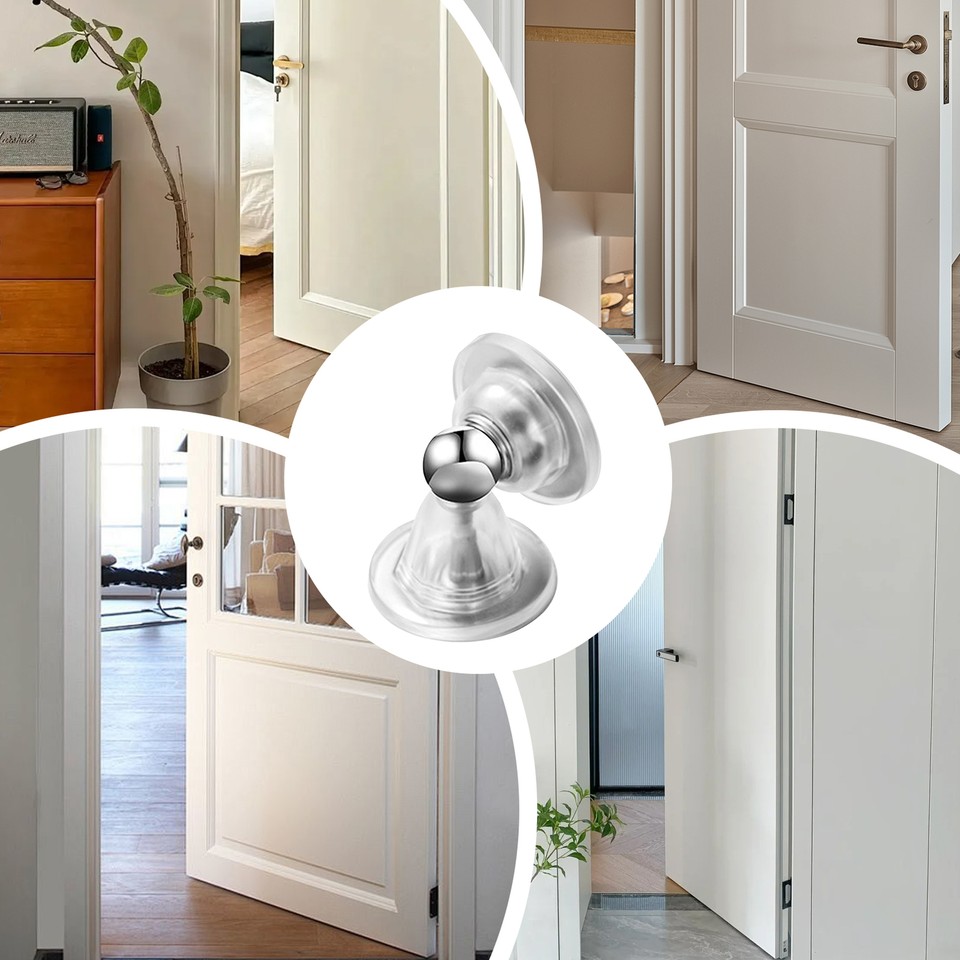 Suction Cup Door Stopper Powerful Suction Door Stop Magnetic Door Stops ...