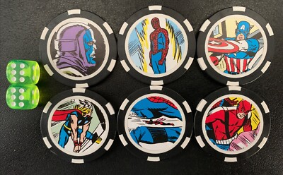 Action Tokens for HEROCLIX from Avengers #11, Kang’s Spider-Man Robot ...