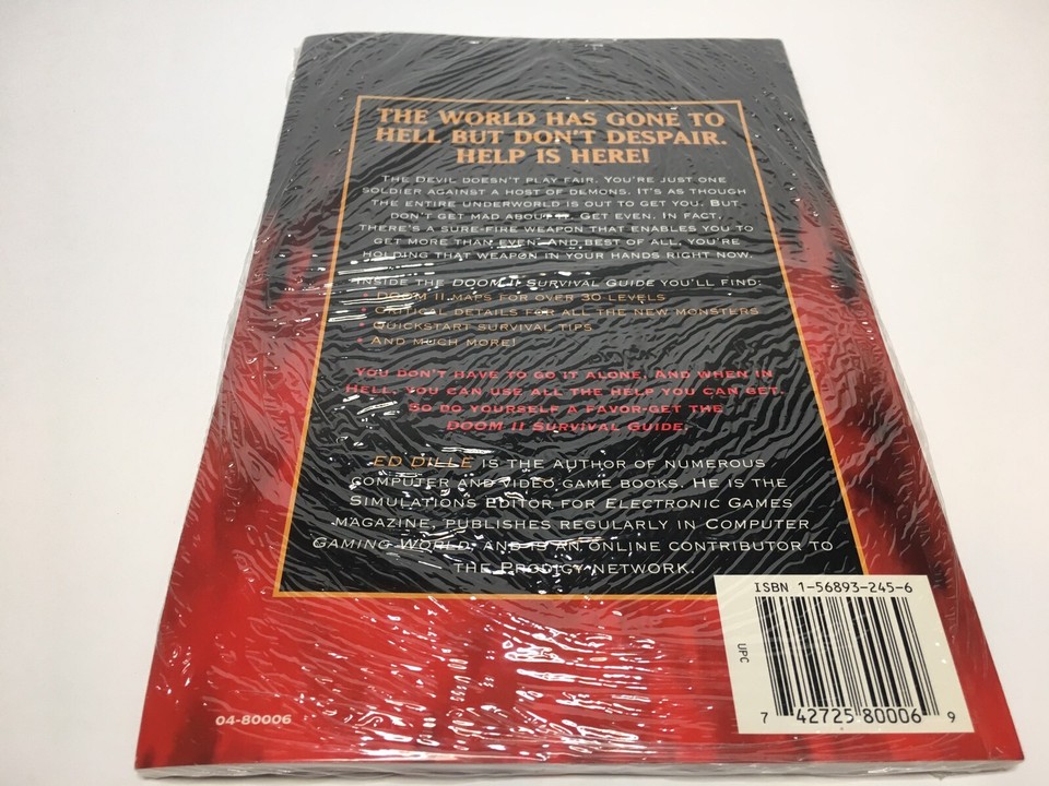 DOOM II Survival Guide, DOOM 2 Manual, DOOM Manual | eBay