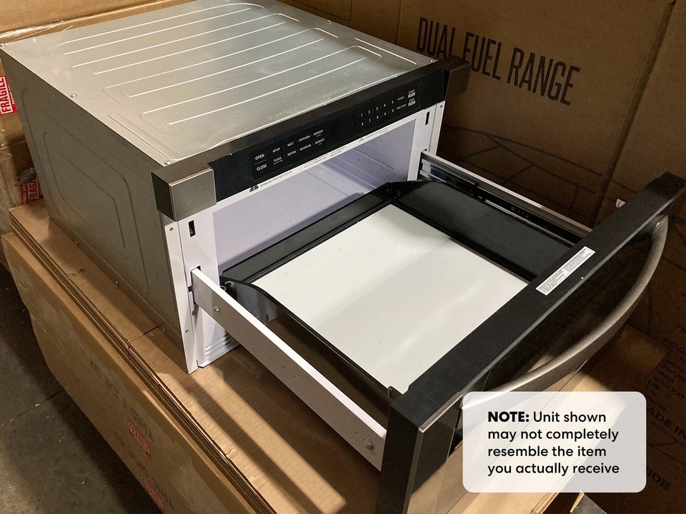 24 in. Built-In Microwave Drawer [OPEN BOX] Touch Presets, Sensor ...