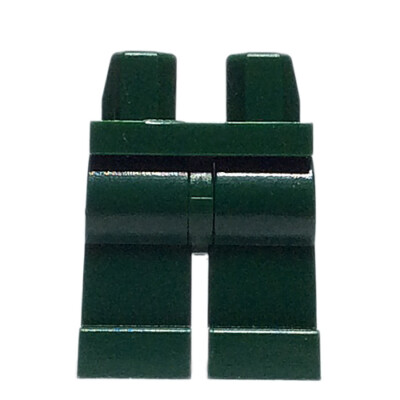 NEW LEGO - Figure Legs - plain Green Dark Pants GENUINE LEGO regular ...