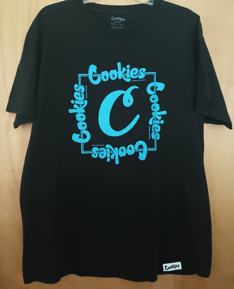RARE Cookies SF Original Thin Mint Berner San Fran 100% Cotton Tee T ...