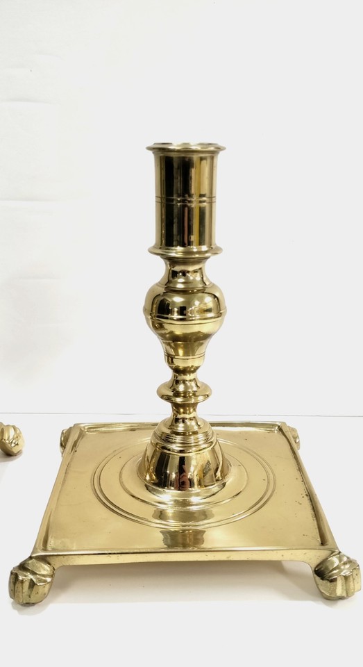 Virginia Metalcrafters Colonial Williamsburg CW 16-5 Brass Candlesticks ...