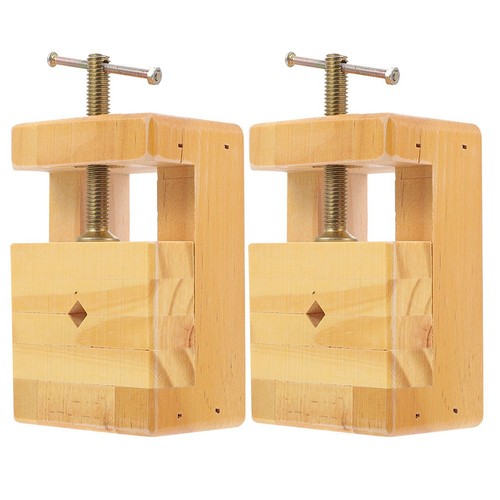 2Pcs Wood Carving Clamp for Stone Seal Making Wooden Vise Tool | eBay ...