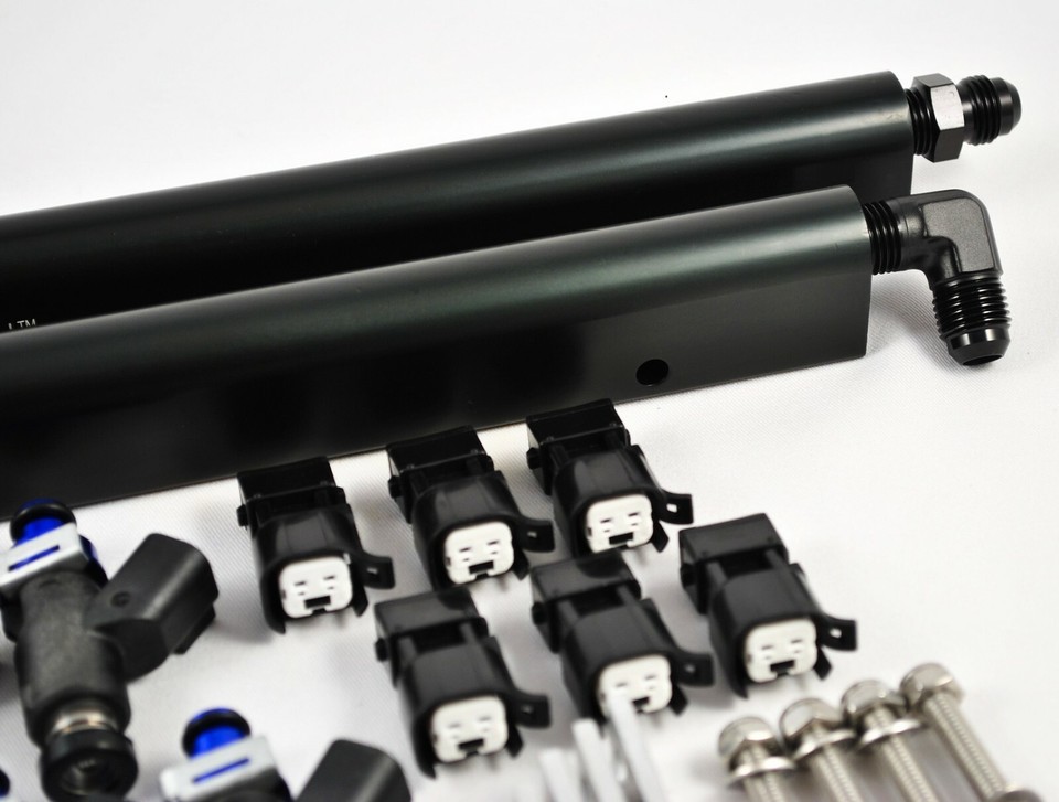 fit Nissan 300zx Z31 450cc fuel injectors rail 84-89 VG30 VG30ET VG30DE ...