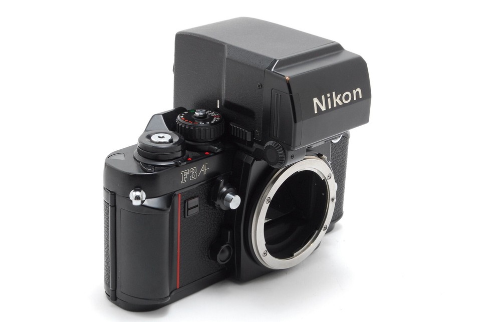 [Near MINT] Nikon F3 AF F3AF Black Body SLR Film Camera AE Finder DX-1 ...