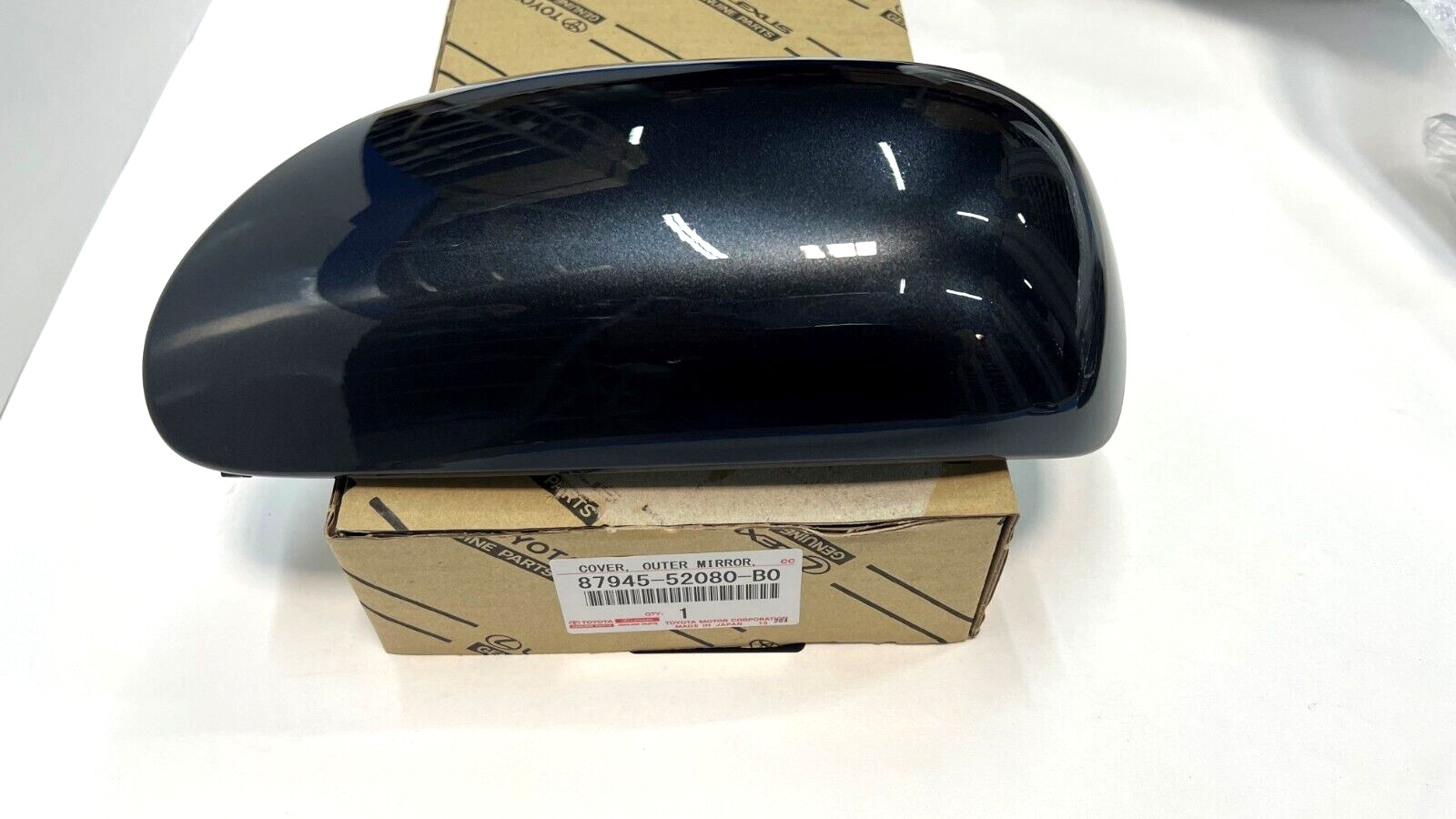 GENUINE YARIS (2007-2016) FRONT O/S MIRROR COVER "GRAY" LEFT SIDE 87945 ...