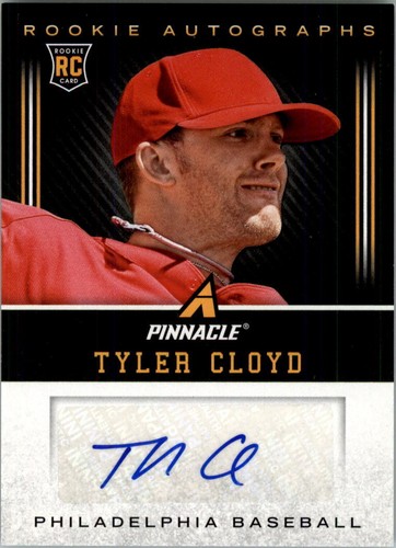 2013 Pinnacle Rookie Autographs #21 Tyler Cloyd Auto | eBay