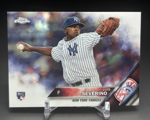 2016 Topps Luis Severino #265 Chrome Rookie Card NY Yankees | eBay