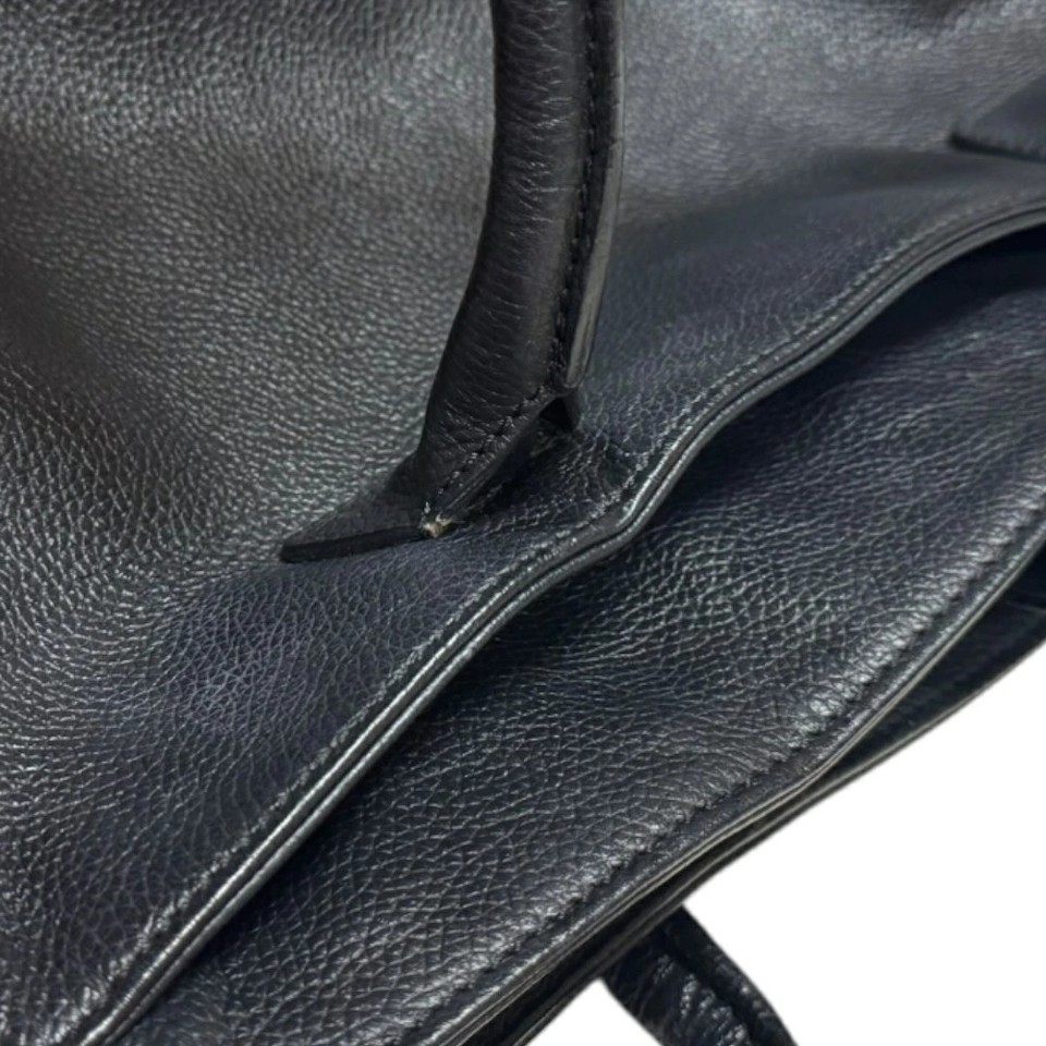 Chanel Executive Tote Bag Leather Black Women'S Used | eBay