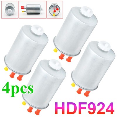 PACK OF 4 For MK3 Diesel Fuel Filter Metal Accessary HDF924E ADG02342 ...