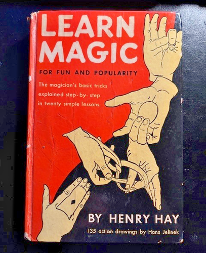 Learn Magic for Fun and Popularity Henry Hay 1949 Action Drawings 1st Edition | eBay