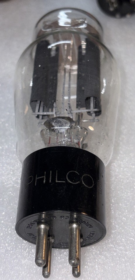 TYPE 83 RECTIFIER PHILCO ENGRAVED VINTAGE TUBE HICKOK TESTED HANGING ...