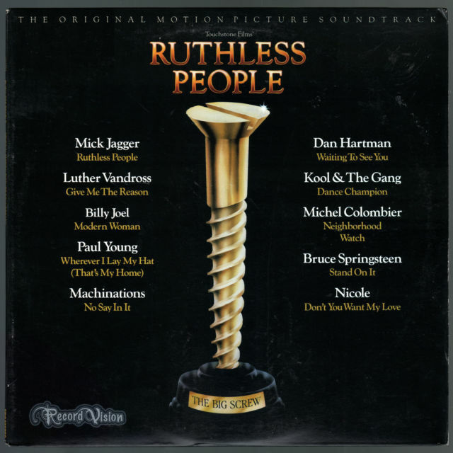 Ruthless People by Original Soundtrack (Vinyl, Epic) for sale online | eBay