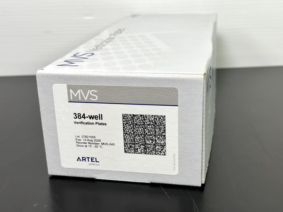 Artel 384-Well Verification Plates – MVS-245 – Box of 25 Plates | eBay