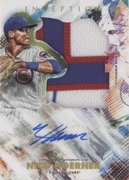 2020 Topps Inception - Inception Autograph Jumbo Patch #IAJP-NH Nico ...