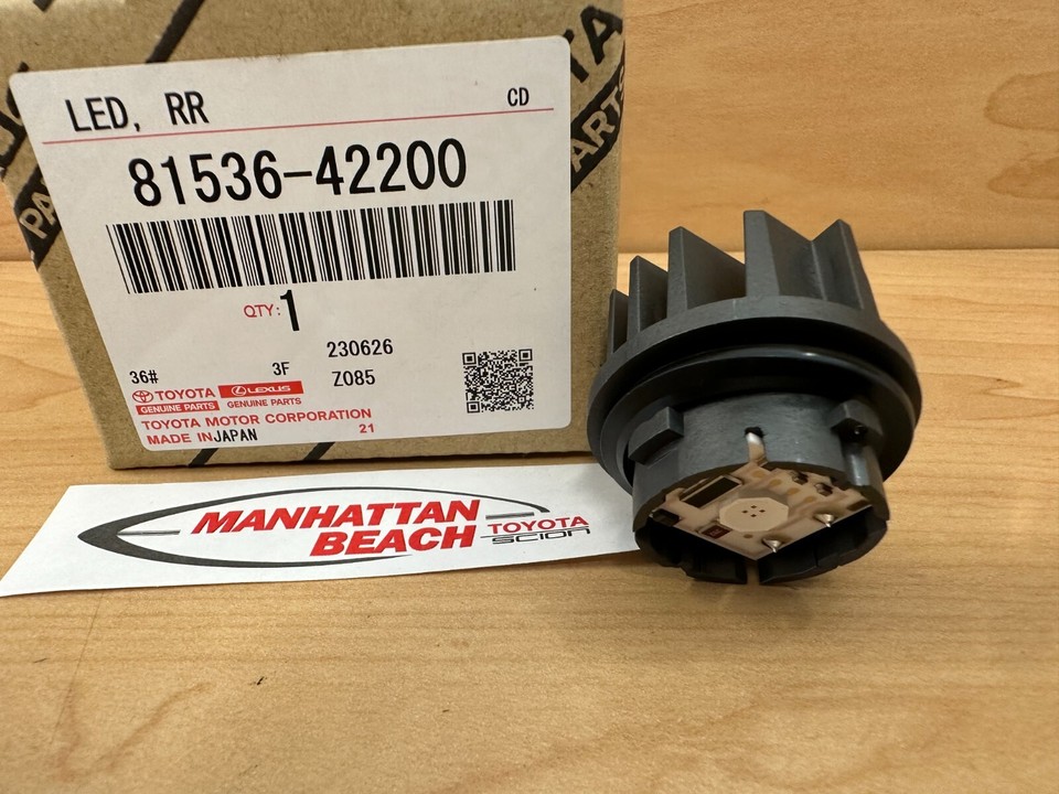 GENUINE TOYOTA 19-22 PRIUS 19-25 RAV4 TAIL LAMP LED BULB No1 PT#81536 ...