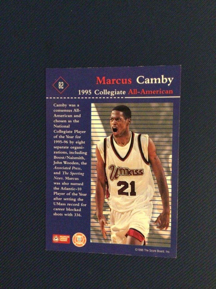 1996 Basketball Rookies Marcus Camby Rookie Card | eBay
